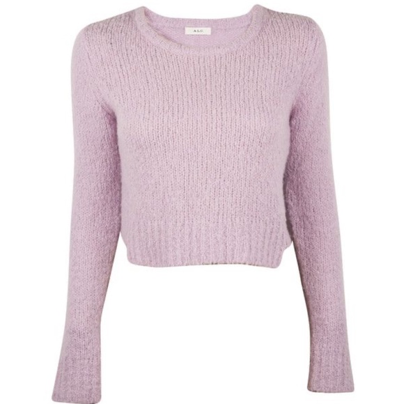 A.L.C. | Sweaters | Alc Lavender Knit Womens Sweater | Poshmark